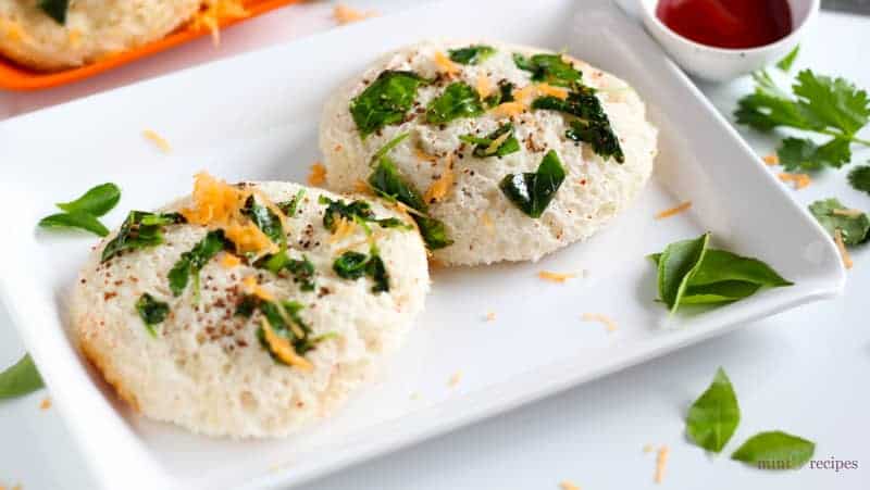 How to make Bread Idli Recipe for Breakfast - Mints Recipes