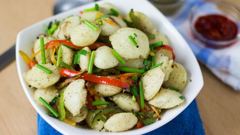 Mixed Veg Fried Idli | South Indian Recipe - Mints Recipes