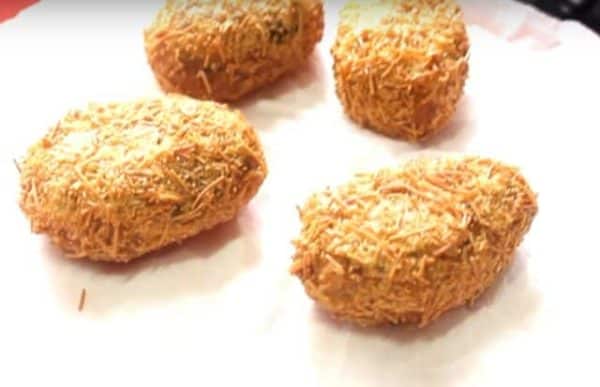 Potato Vermicelli Cutlet Recipe - Mints Recipes
