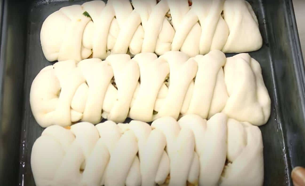 Homemade Stuffed Braided Bread - Mints Recipes