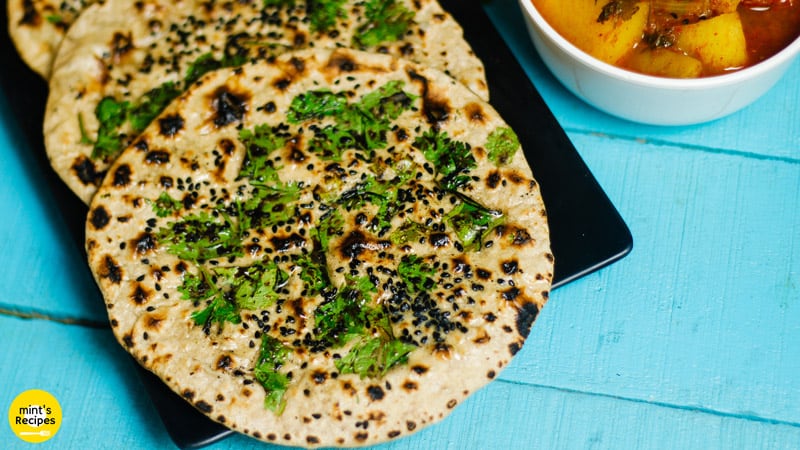 Easy Tandoori Roti Recipe | Indian Recipe - Mints Recipes