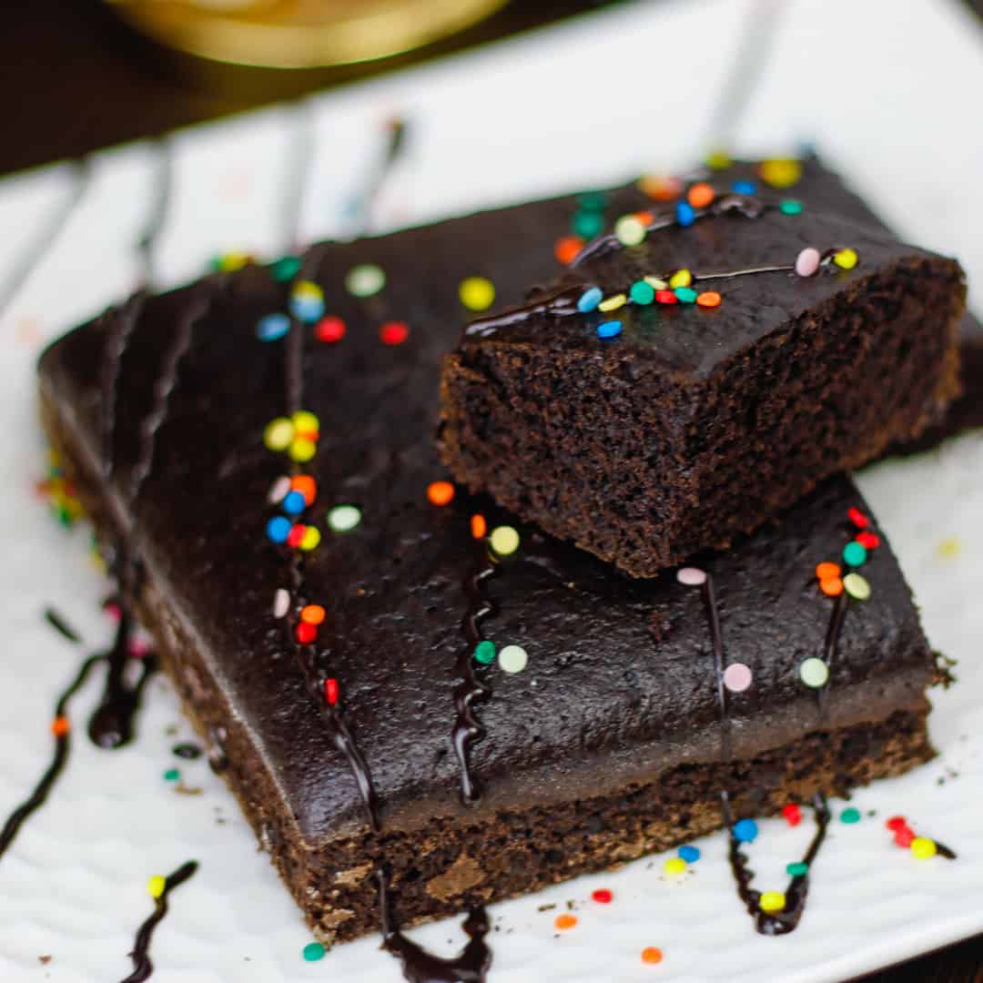 Tea Time Chocolate Cake Using Premix - Mints Recipes