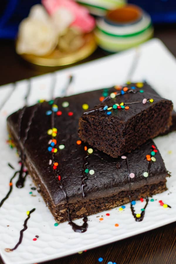 Tea Time Chocolate Cake Using Premix - Mints Recipes