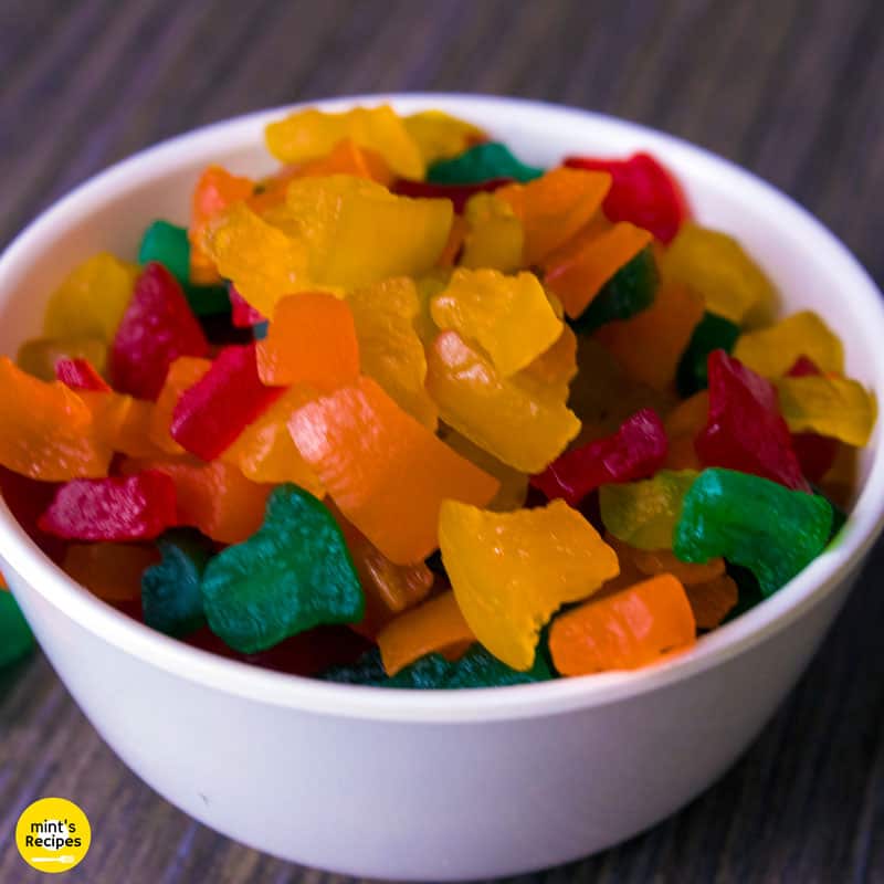Homemade Tutty Fruity Recipe At Home - Mints Recipes