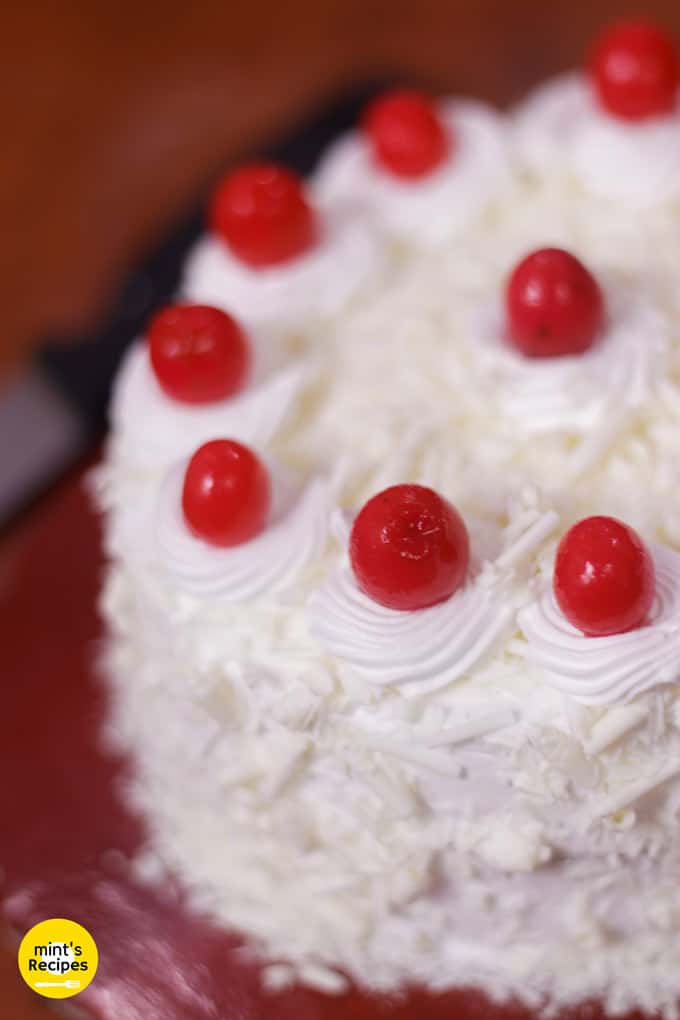 White Forest Cake | Dessert Recipe