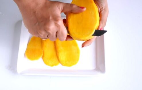 How to make Mango Cheese Roll Dessert Recipe - Mints Recipes